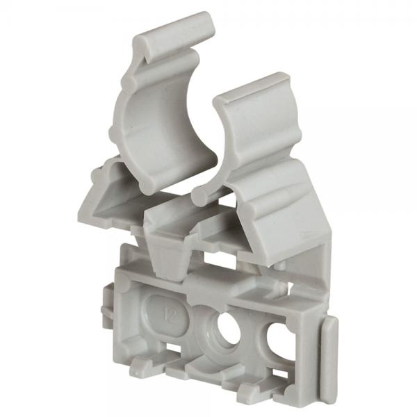 Lyre grise pour tube IRL Ø40mm avec fixation par cloueur... - LEGRAND ...