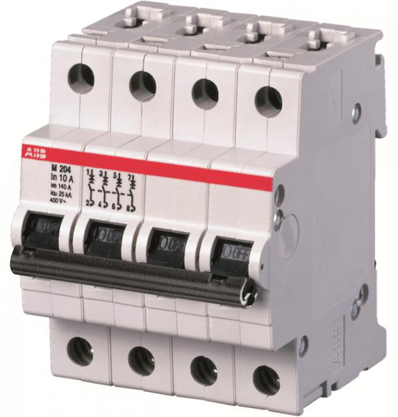 Disjoncteur magnétique seul (M204) 4P 25KA 16A (4Modules), Abb basse tension ref 358413 ...