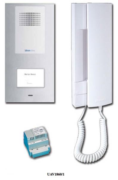 Schema interphone bitron video