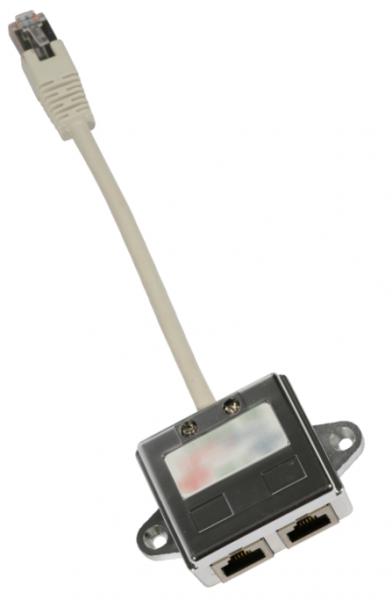 DOUBLEUR RJ45 1TEL+1INFO - SYSTORM ADAB8C-EN