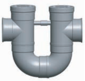 SIPHON DISCONNECTEUR DN 100 - DYKA SAS 20051583