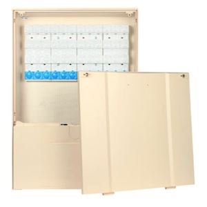 Borne REMBT 600 équipée d'un Jeu de Barres 600/12 plages, Seifel ref ...