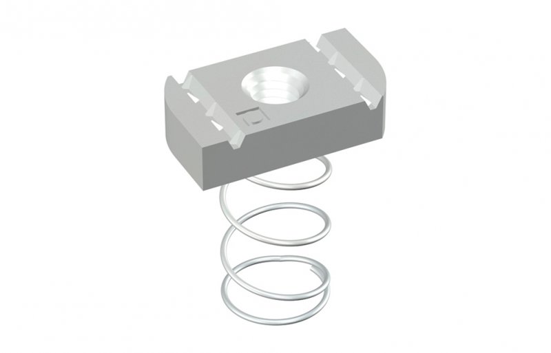 ECROU A RESSORT RAIL 41X41 GC M10 - PEMSA 67030158