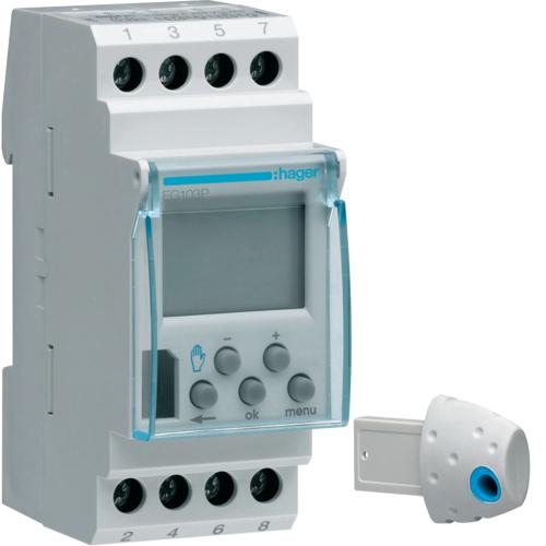Programmateur modulaire électronique chauf élec avec... - HAGER EG103P