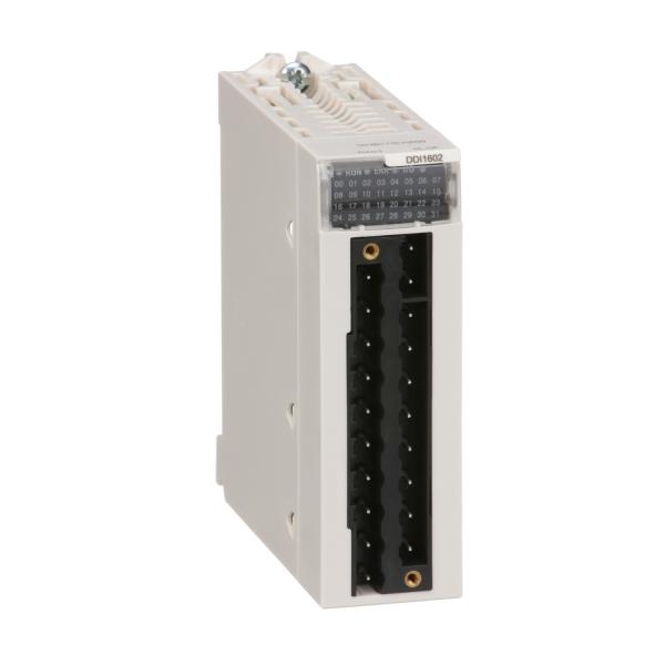 Modicon X80 - module 16 entrées TOR - 24Vcc - SCHNEIDER ELECTRIC BMXDDI1602