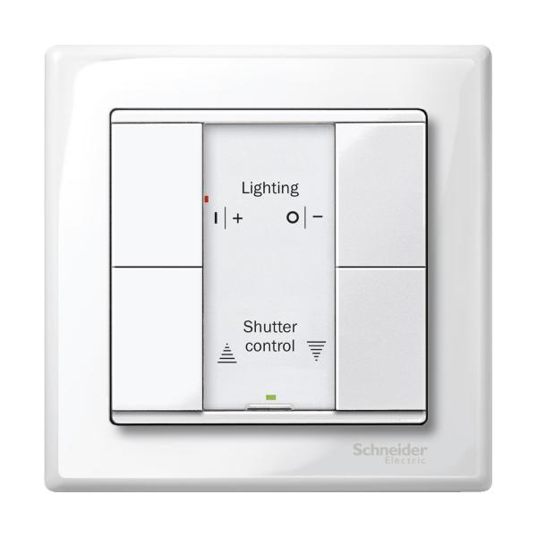 KNX M-Plan - commande multifonction - 4 BP - blanc... - SCHNEIDER ...